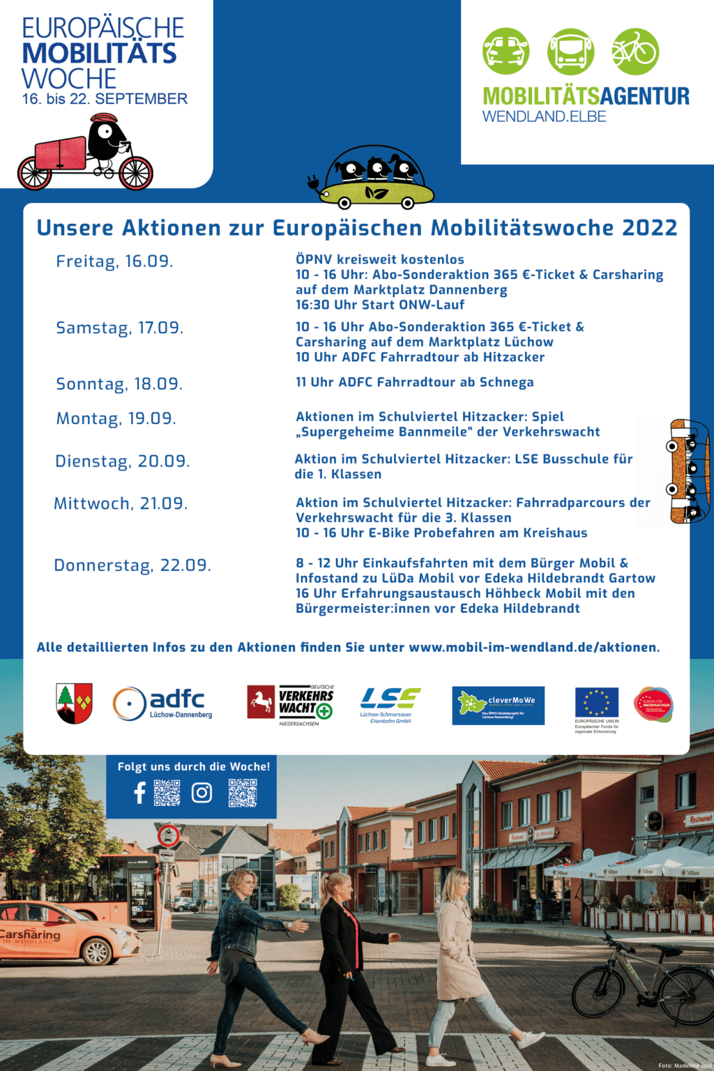 European Mobility Week 2022 - Wendland Mobil